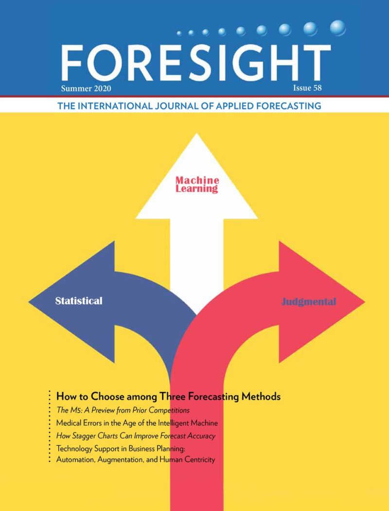 Foresight, free article: How to Choose among Three Forecasting Methods ...